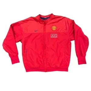 Nike | Jackets & Coats | Nike Manchester United Aig Track Jacket Xl Red ...